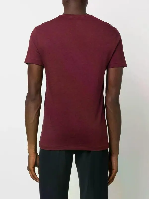 Polo Ralph Lauren Embroidered Crew-neck T-shirt - Red