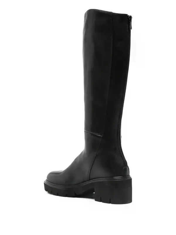 NEROGIARDINI 50mm Zip-detail Block-heel Boots