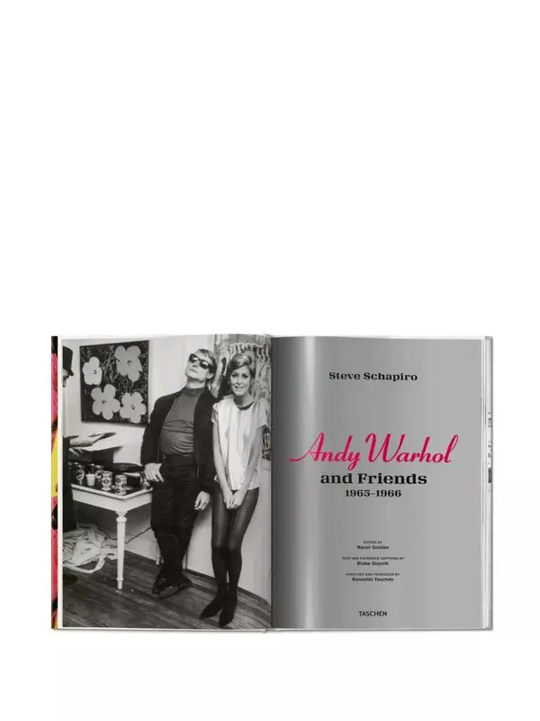 TASCHEN Andy Warhol And Friends Book - White