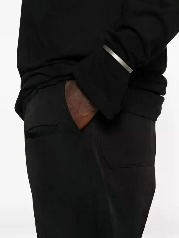 Yohji Yamamoto Elasticated-cuff Cargo Pants