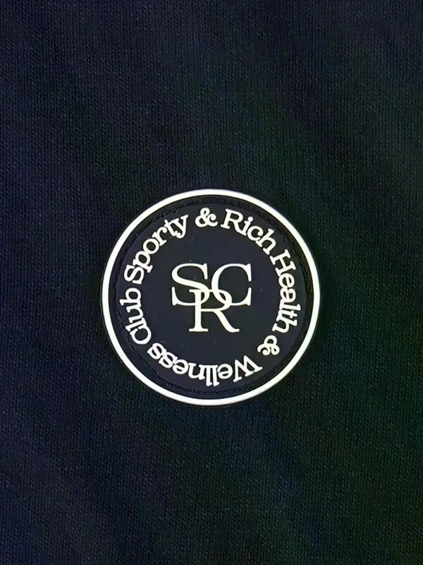 SPORTY & RICH Logo-patch Rib Tank
