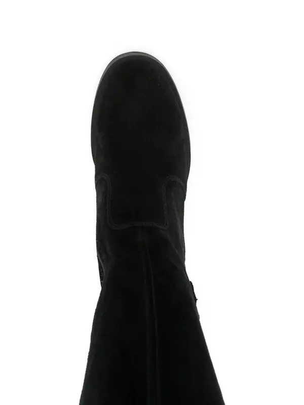 NEROGIARDINI 75mm Buckle-detail Block-heel Boots