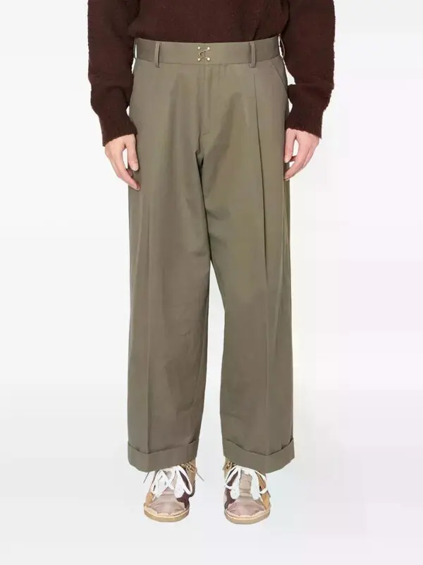 Kolor Pleated-cuffed Trousers