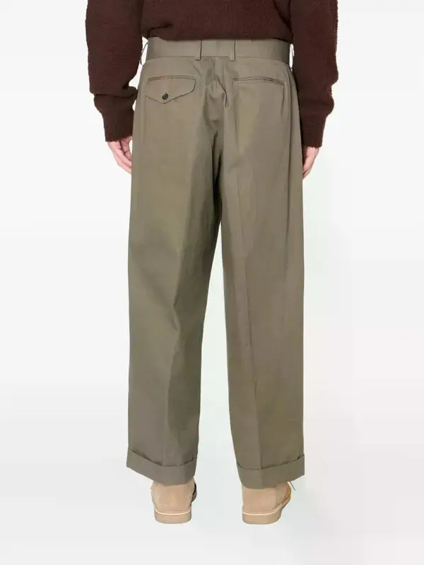 Kolor Pleated-cuffed Trousers