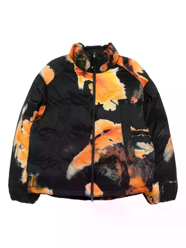 Y3 Aop Padded Jacket - Black