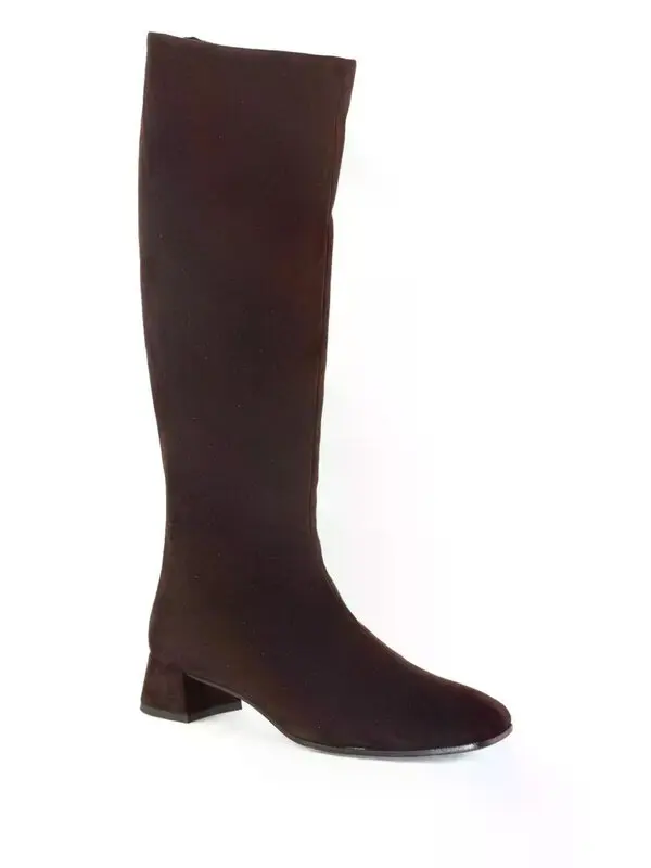 Roberto Festa 40mm Suede Zip-back Boots