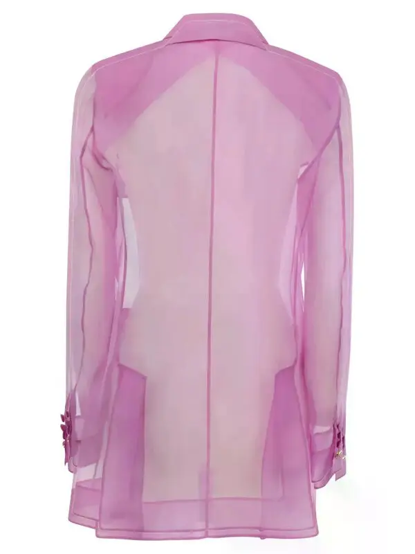 Max Mara Double-breasted Silk Blazer