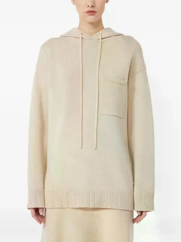 Max Mara Hooded Pocket Sweater