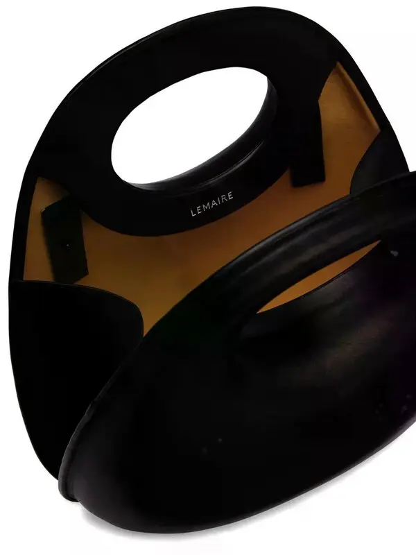 LEMAIRE Egg Bag In Molded Leather