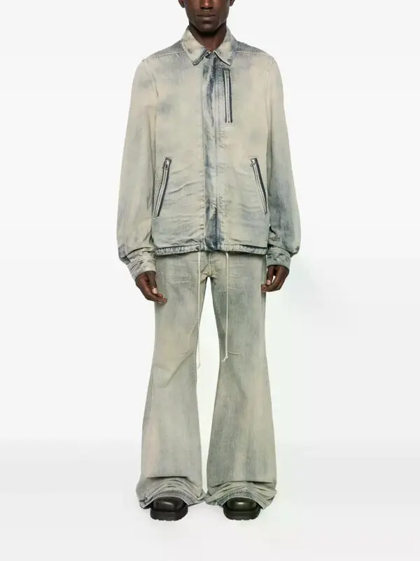 Rick Owens Zip-fastening Drawstring Jacket