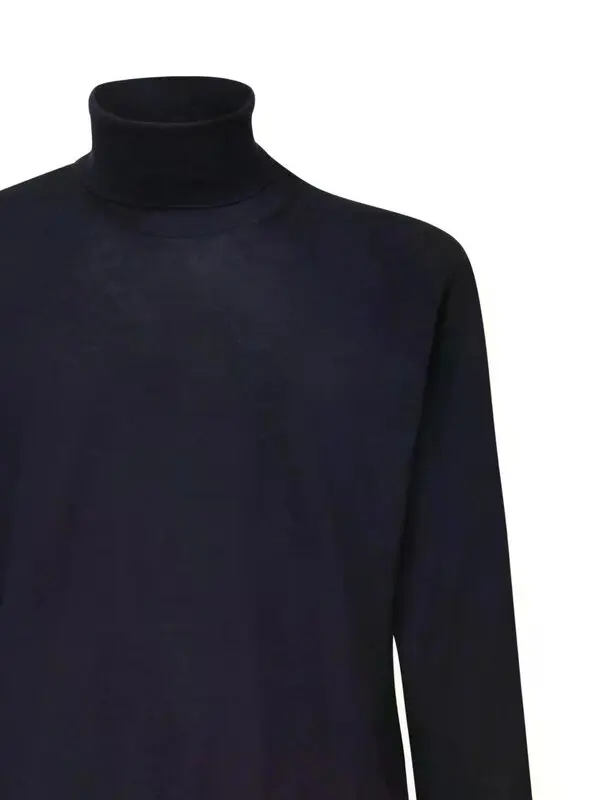 Eleventy Turtleneck Cashmere Sweater - Grey