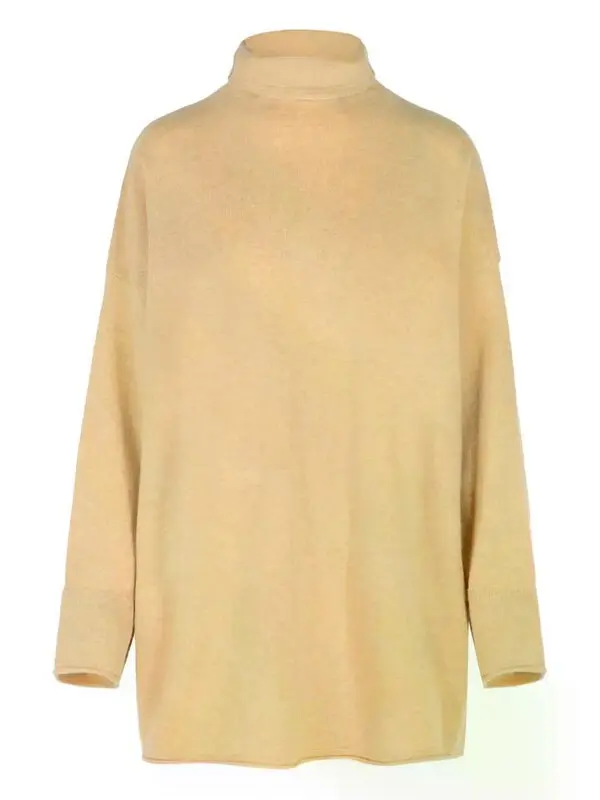 Max Mara High-collar Cashmere Sweater - Neutrals