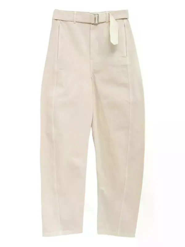 LEMAIRE Belted Paneled Trousers