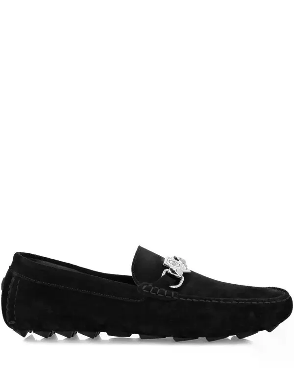 Philipp Plein Suede Driving Loafers
