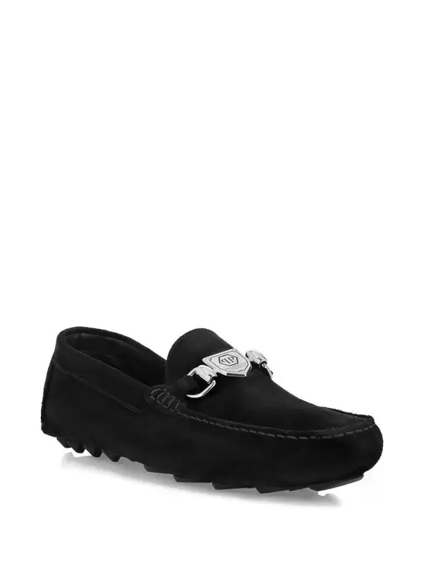 Philipp Plein Suede Driving Loafers