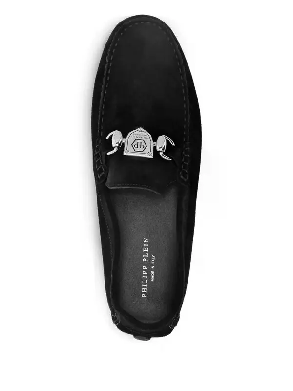 Philipp Plein Suede Driving Loafers
