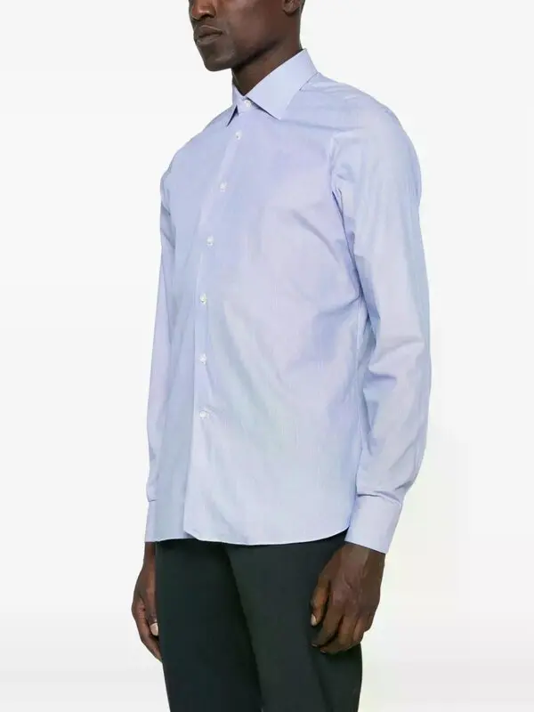 BORRIELLO NAPOLI Striped Cotton Shirt