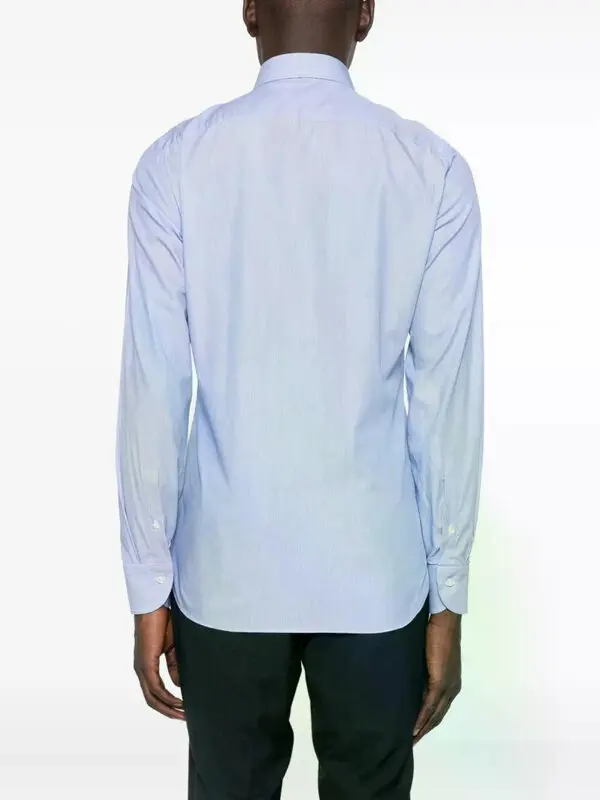 BORRIELLO NAPOLI Striped Cotton Shirt