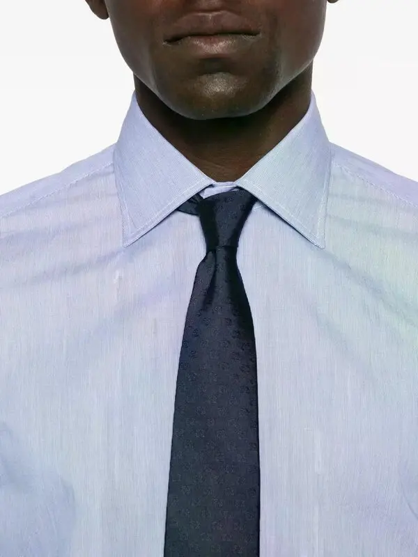 BORRIELLO NAPOLI Striped Cotton Shirt