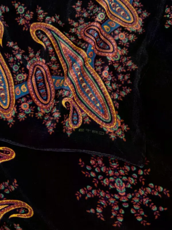 Etro Fringed Paisley-print Scarf
