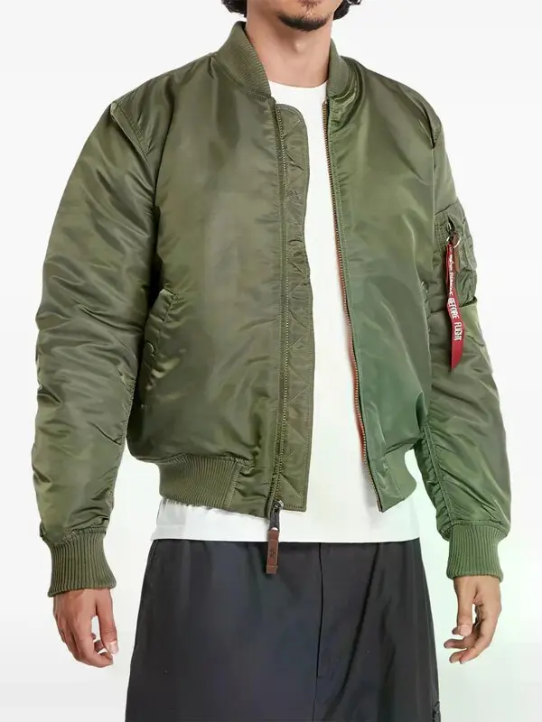 Alpha Industries Ma-1 Vf 59 Zip-up Bomber Jacket - Green