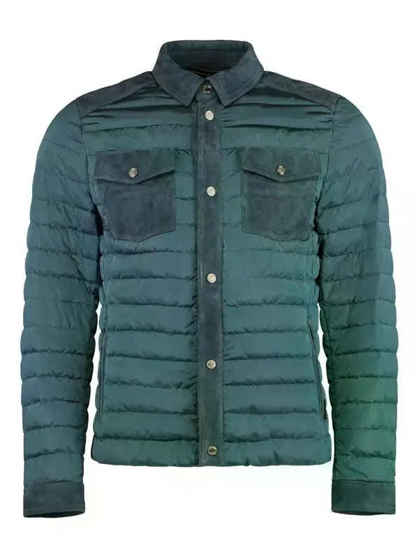 MOORER Panelled Quilted Jacket