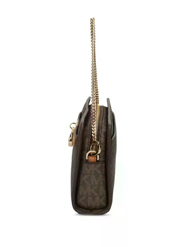 Michael Kors Monogram Chain-strap Satchel