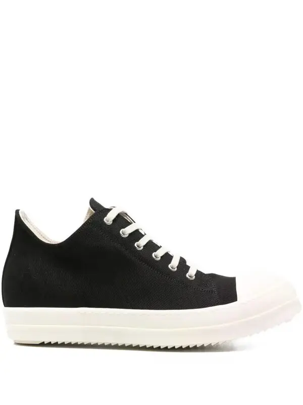 Rick Owens Lace-up Round-toe Sneakers