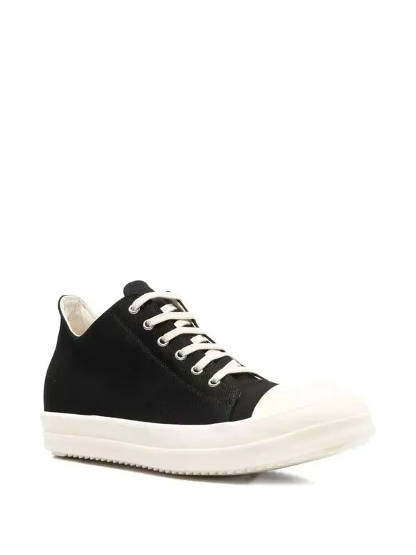 Rick Owens Lace-up Round-toe Sneakers