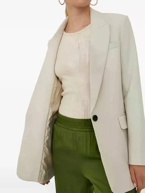 BRUUNS BAZAAR Single-button Blazer