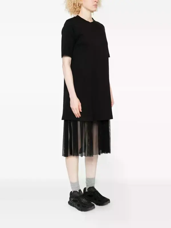 Moncler Layered Midi Dress