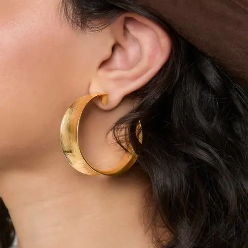 Jessica Simpson Sculptural Statement Earrings