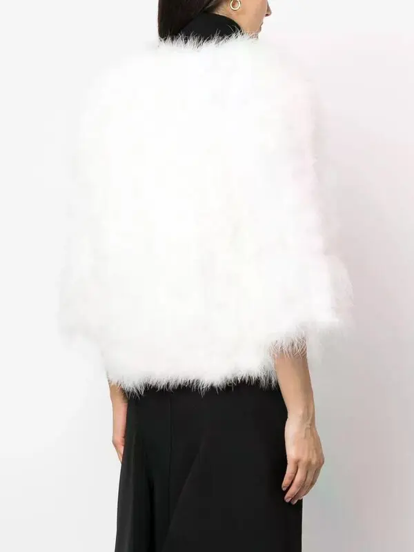 YVES SALOMON Feather-trim Jacket