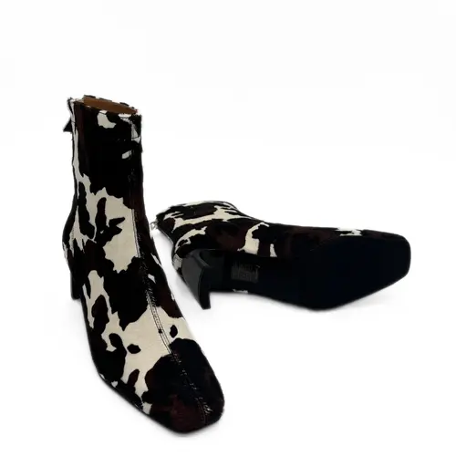 AMIE RAFA Harlow Cow Bootie