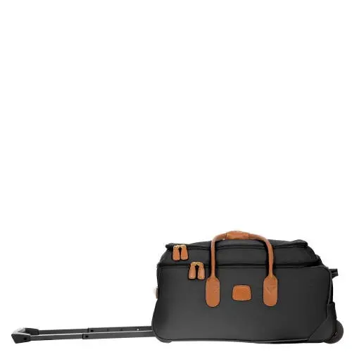 Bric'S Firenze Softside 21" Carry-on Rolling Duffle - Black