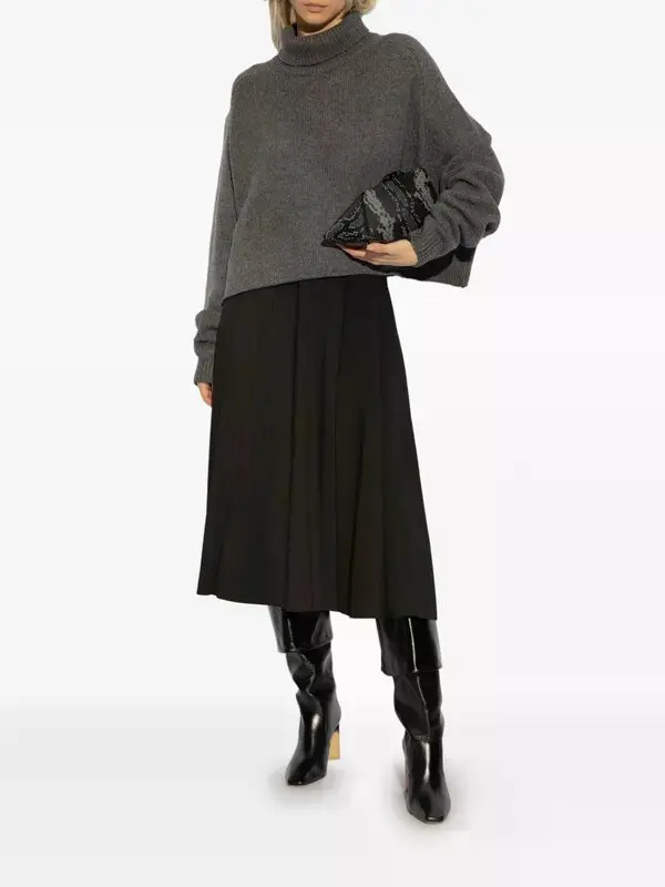 LISA YANG Cashmere Roll Neck Sweater