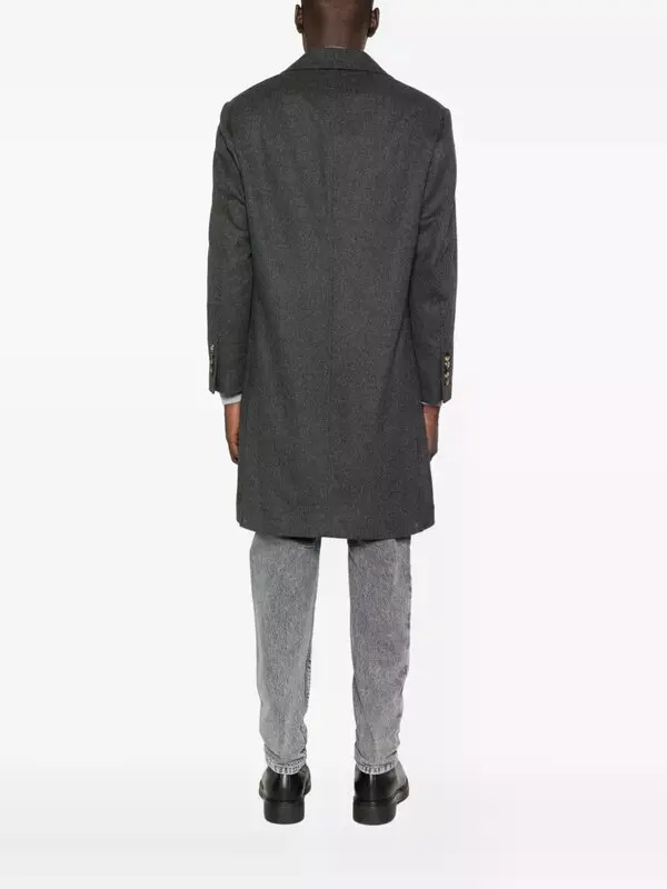 Brunello Cucinelli Button-fastening Flap-pocket Coat