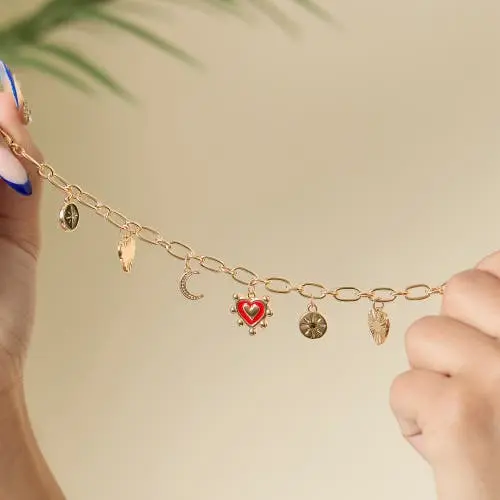 Jessica Simpson Charm Bracelet