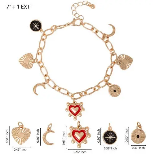 Jessica Simpson Charm Bracelet