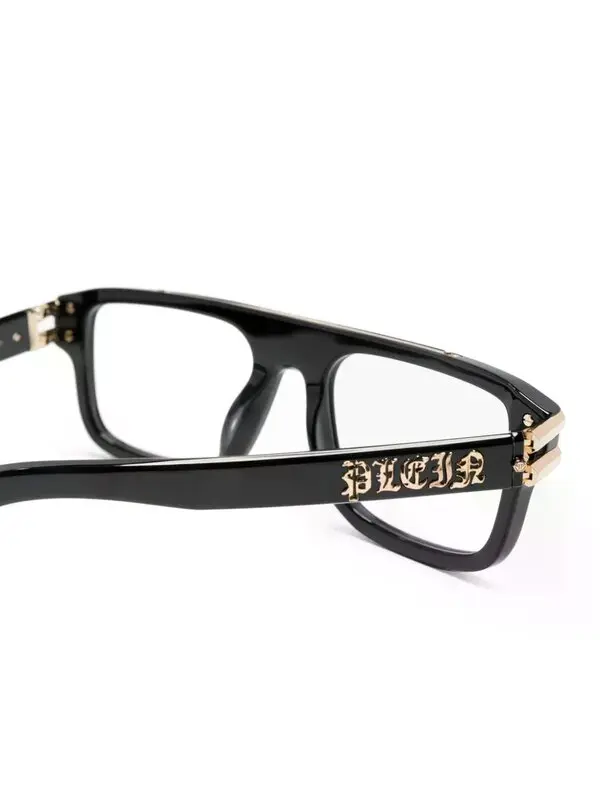 Philipp Plein Logo-plaque Square-frame Sunglasses