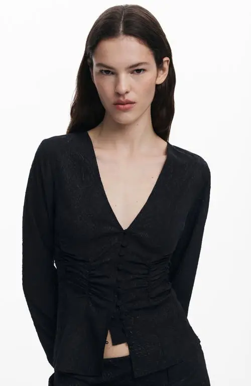 Desigual Ruched Top