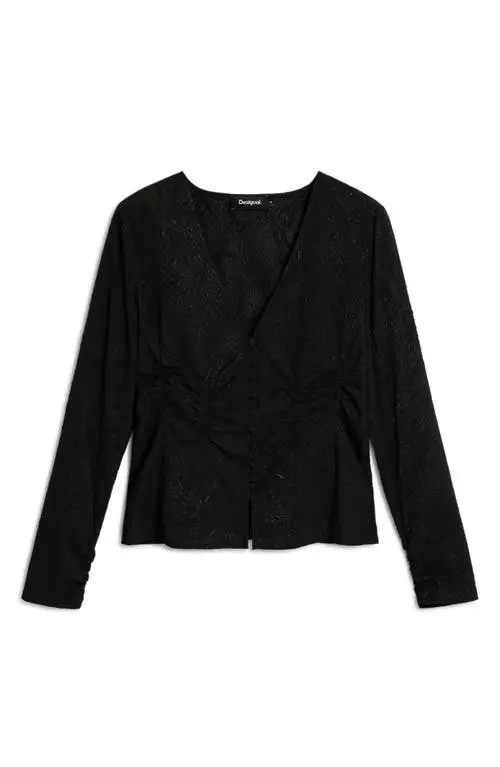 Desigual Ruched Top