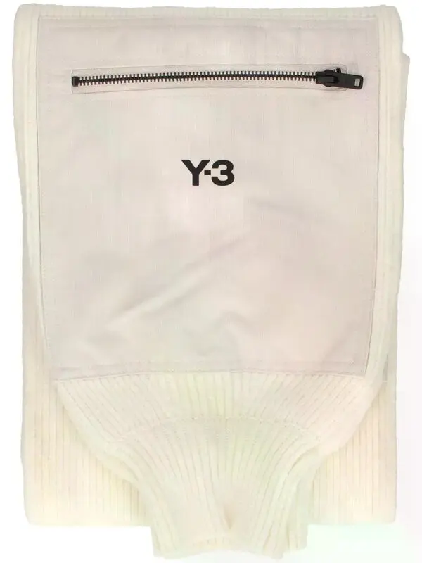 Y3 Ny Scarf - Neutrals