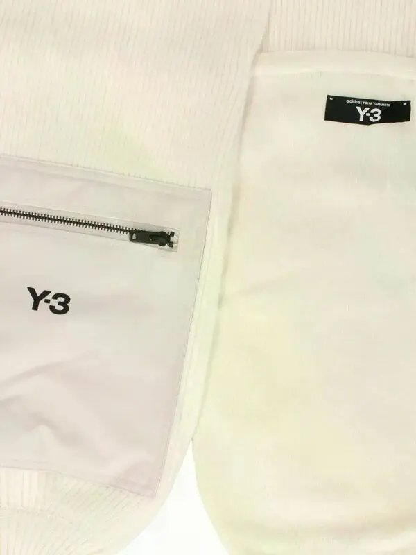 Y3 Ny Scarf - Neutrals