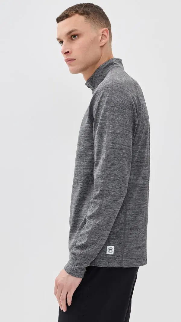 Reigning Champ Solotex Mesh Tiebreak Quarter Zip