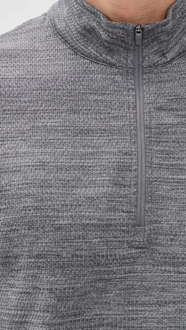 Reigning Champ Solotex Mesh Tiebreak Quarter Zip