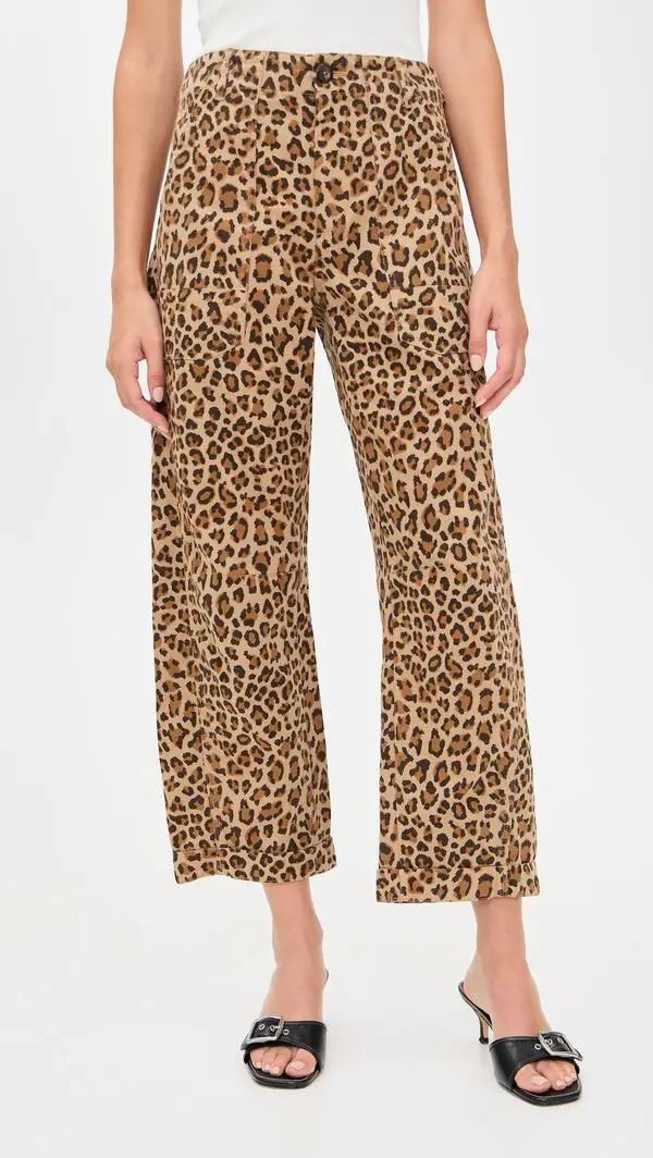PISTOLA Tori Leopard Print Pants