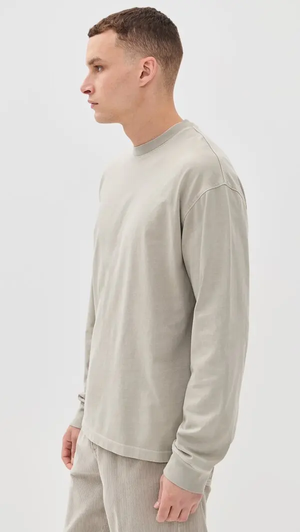 AGOLDE Long Sleeve Asha Tee - Wicker