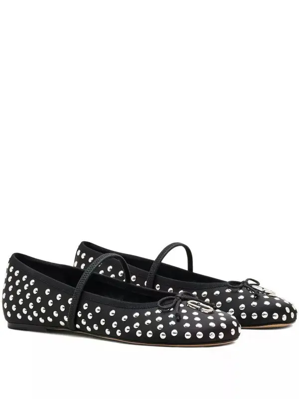 Marc Jacobs Studded Ballerina Flats - Black