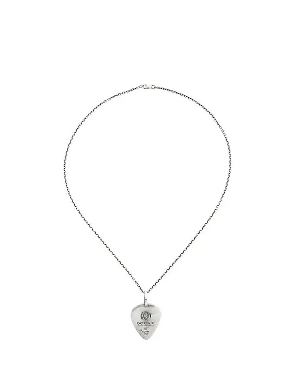 Yohji Yamamoto Plectrum Necklace - Metallic